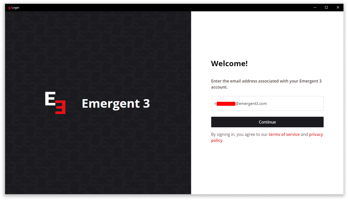 Installing E3 for Desktop (Windows/Mac)